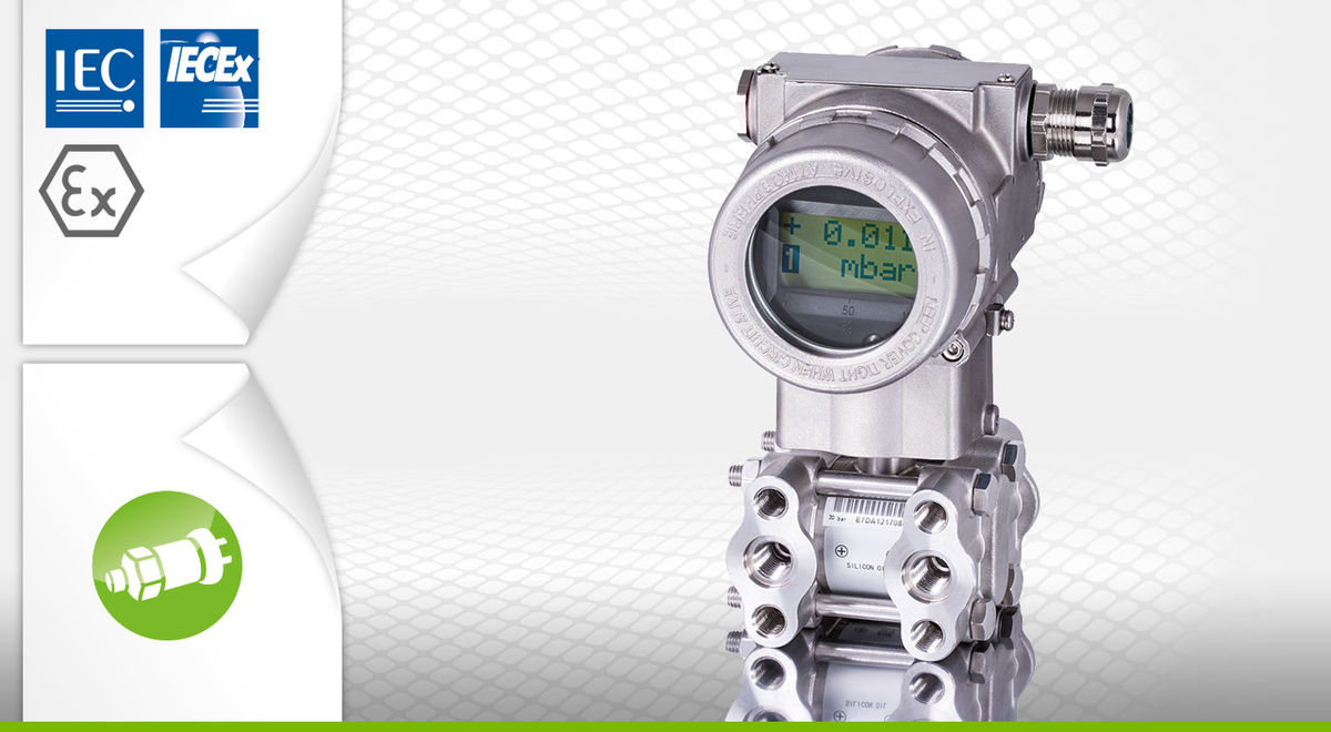 Pressure measurement with ATEX-certification